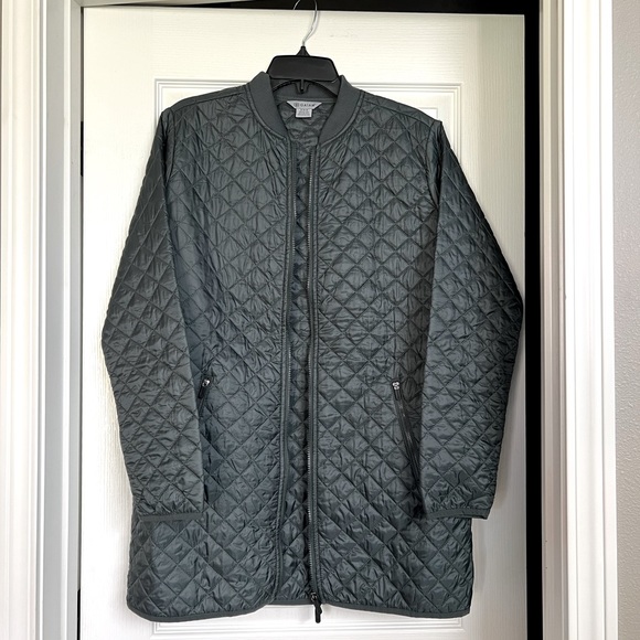 GAIAM | Jackets & Coats | Gaiam Quilted Green Jacket | Poshmark